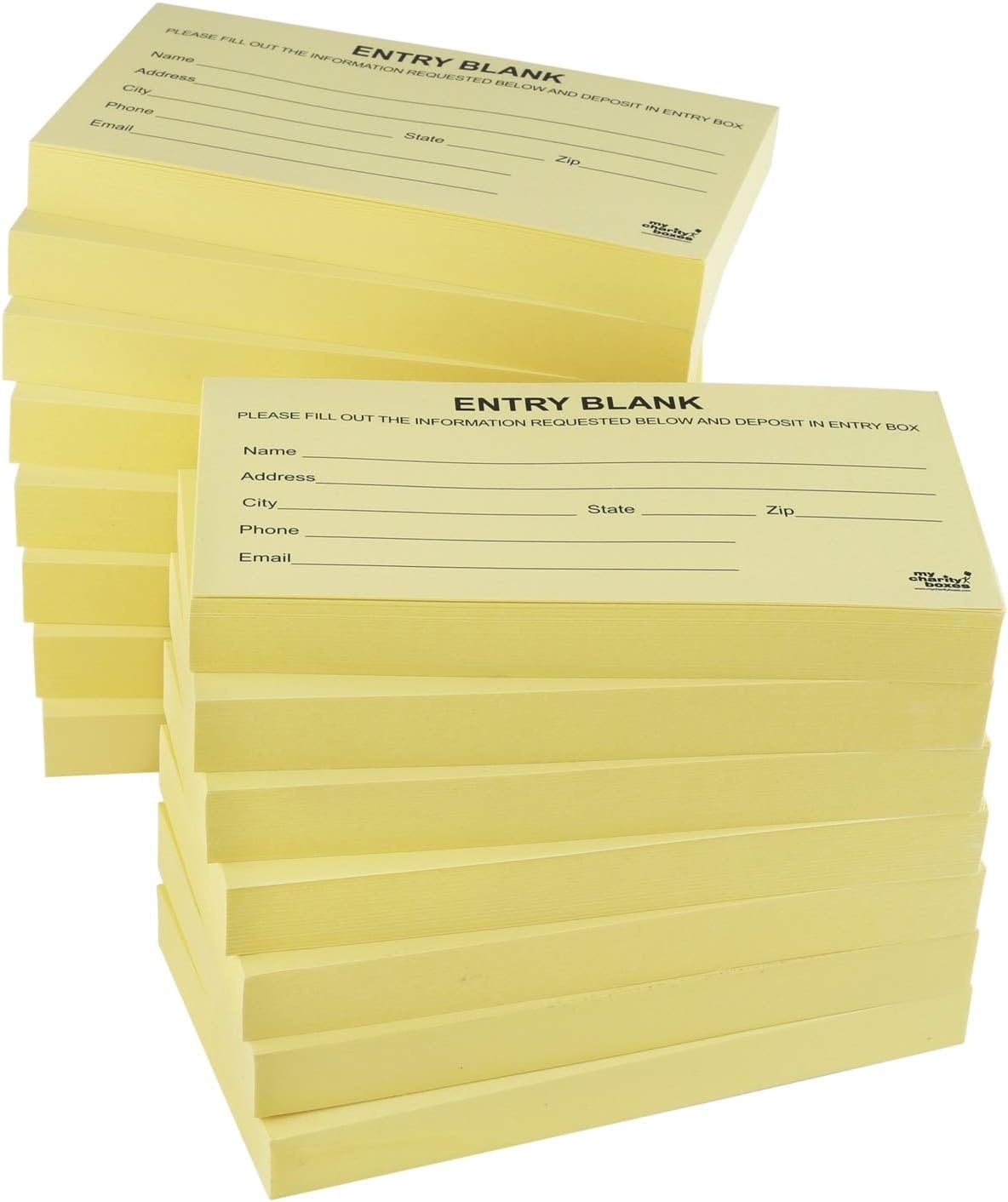 1500 Entry Sheets Ticket Raffle Perfect Use for raffles, Lead ...