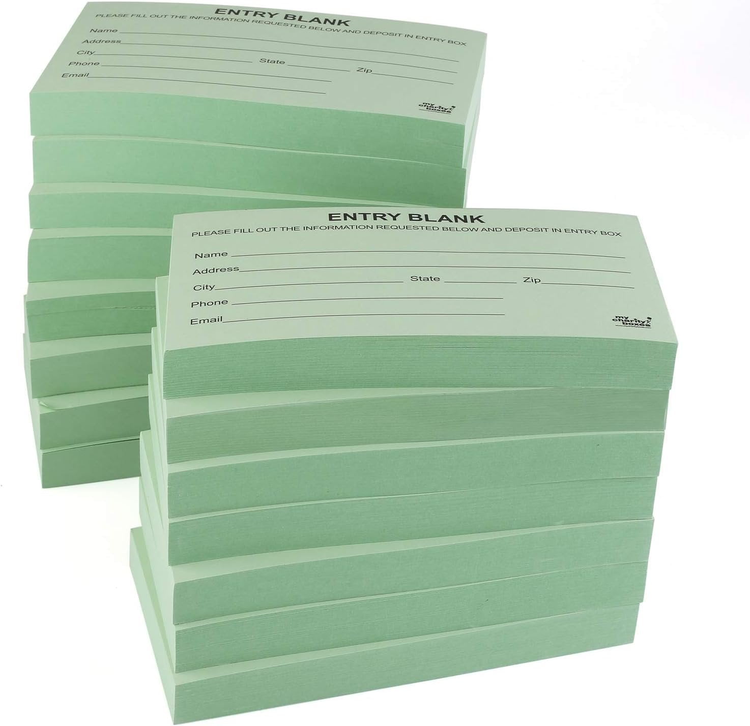 1500 Entry Sheets Ticket Raffle Perfect Use for raffles, Lead ...