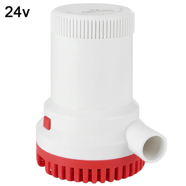 1500 GPH for Yachts & Boats, 24V, Submersible Electric High-Flow Mini ...