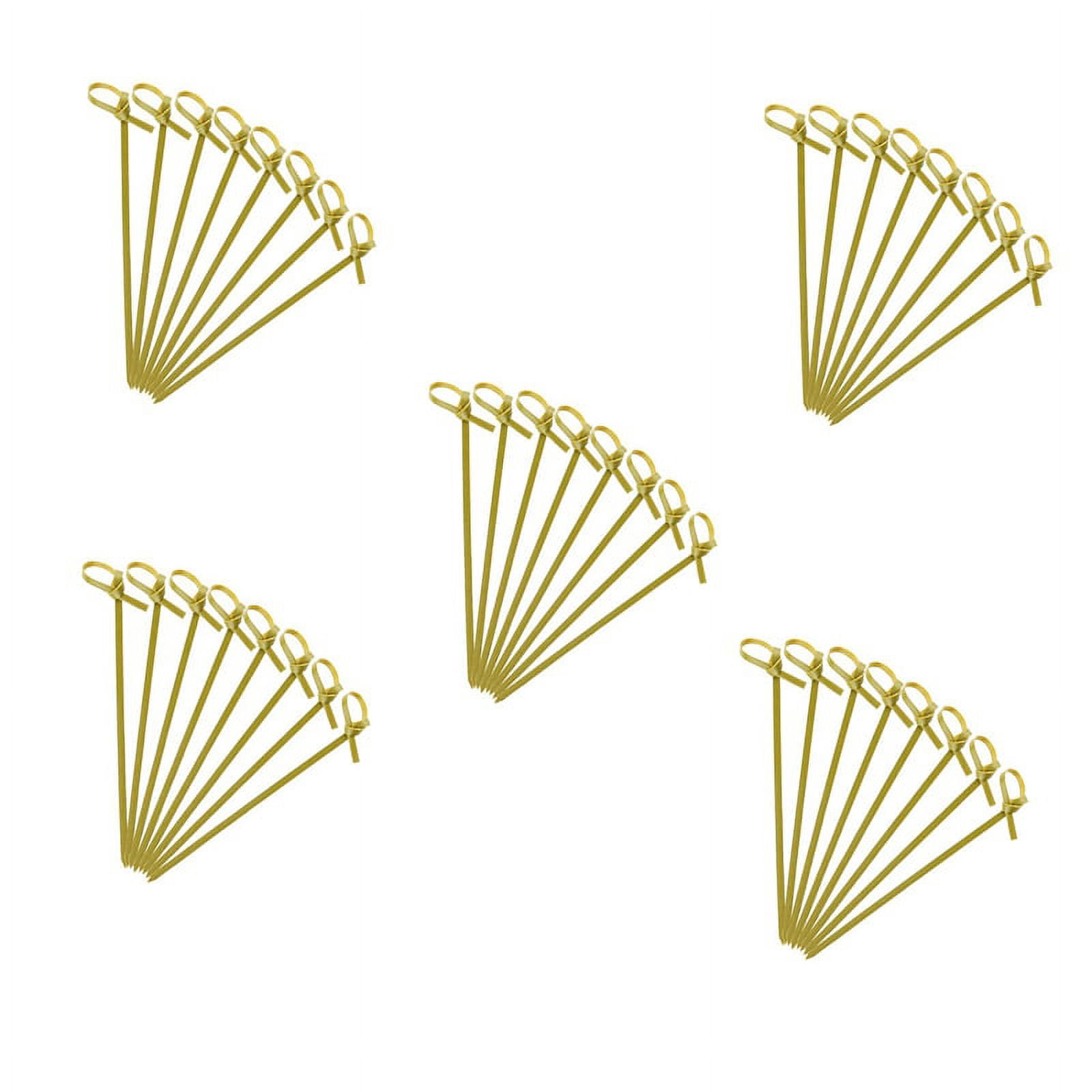 1500 Knotted Bamboo Skewers Sticks Toothpicks - Walmart.com