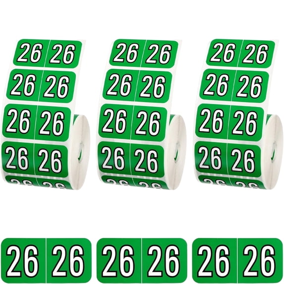1500 Pcs 2026 Year Stickers, Waterproof File Folder Labels, Self ...