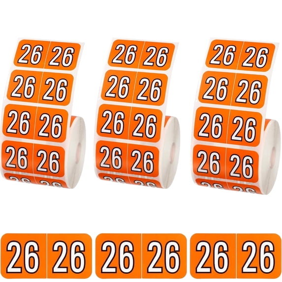 1500 Pcs 2026 Year Stickers, Waterproof File Folder Labels, Self ...