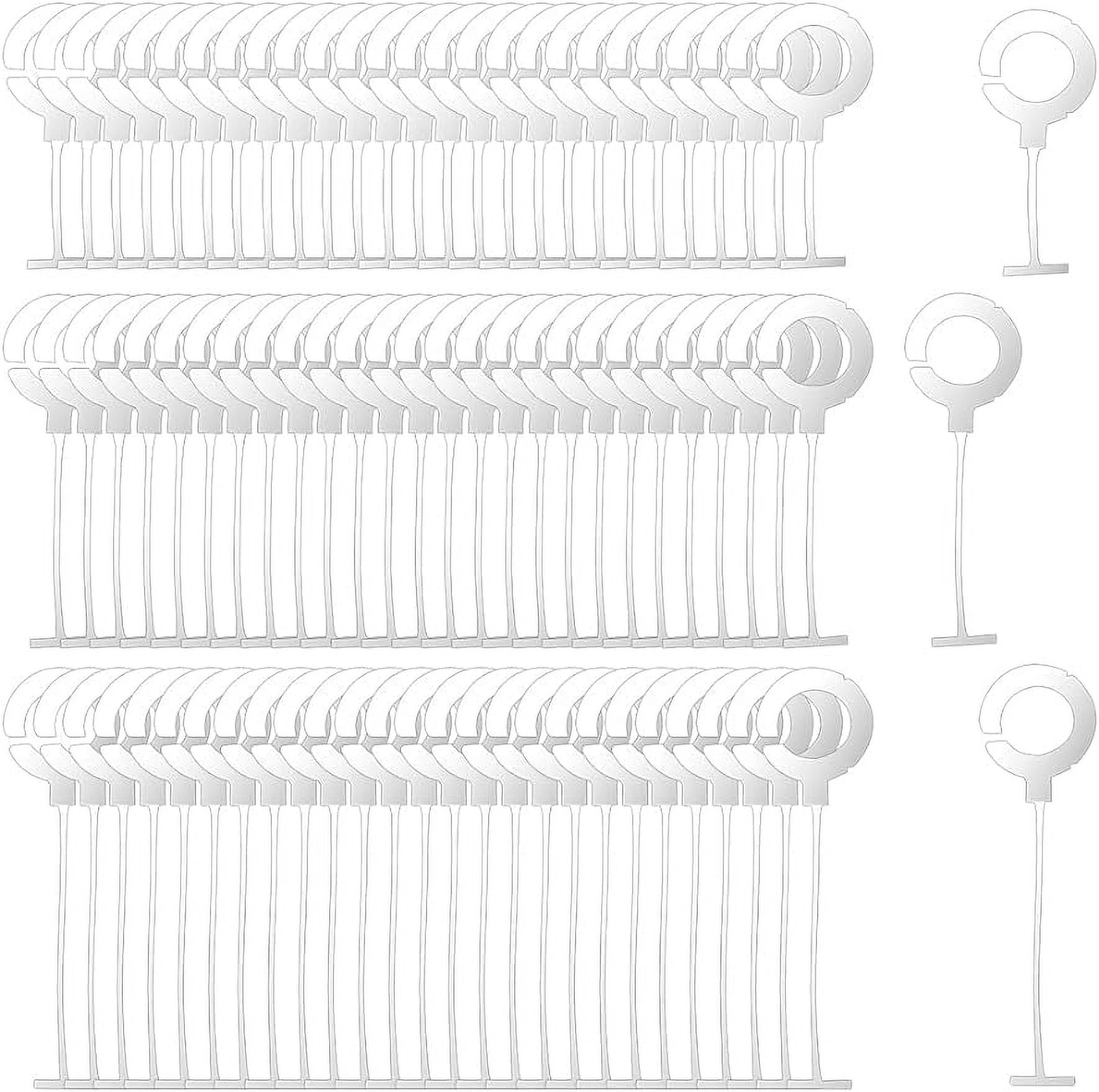 1500 Pcs 3 Sizes Plastic J Hook Fasteners Clothing Tagging Fasteners ...