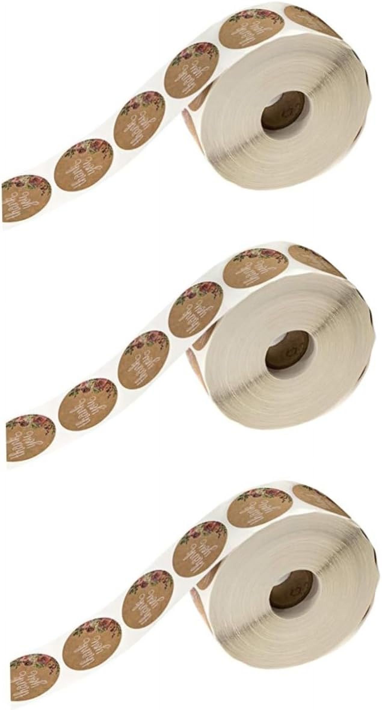 1500 Pcs Roll Decorative Stickers Packaging Labels Seal Sticker Dot ...