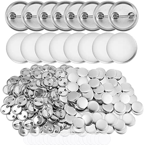 1500 Piece 25 mm/1 Inch Button Making Supplies Kit - Round Badge Blank ...
