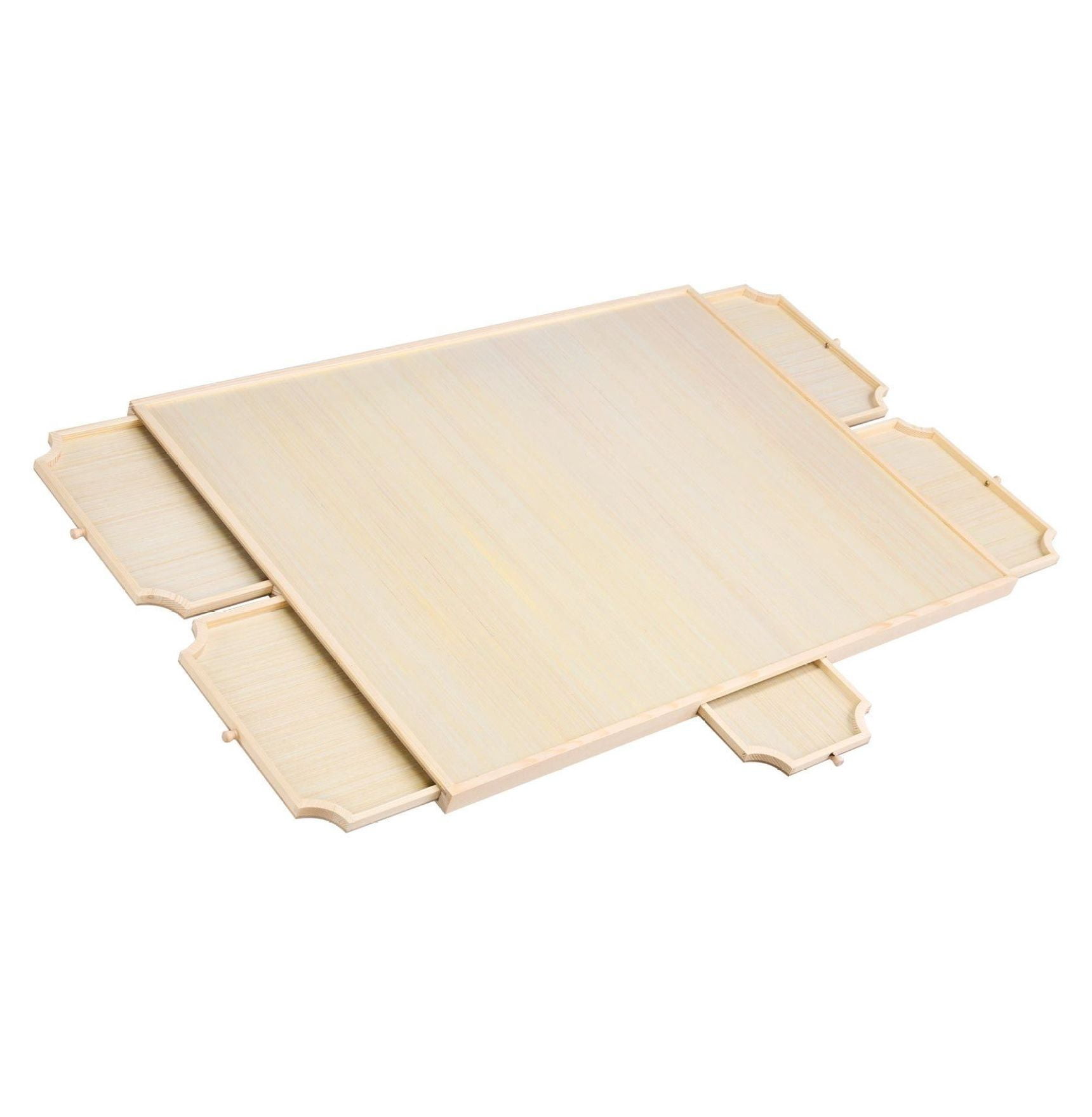 1500 Piece Puzzle Board with Drawer, Portable Wooden Jigsaw Table 34x25 ...