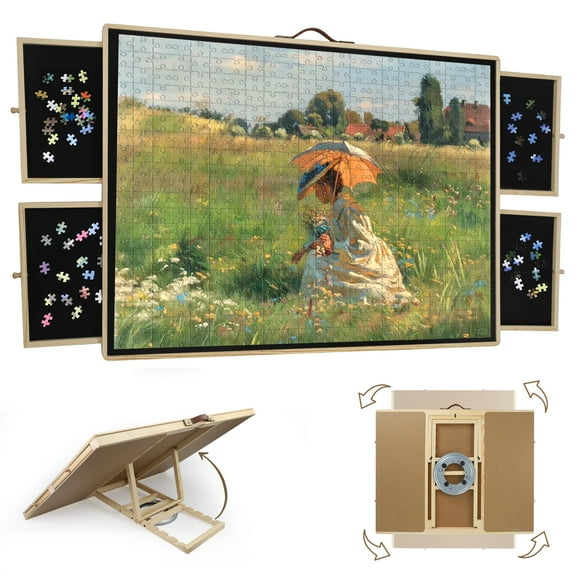 Rotating Puzzle Board