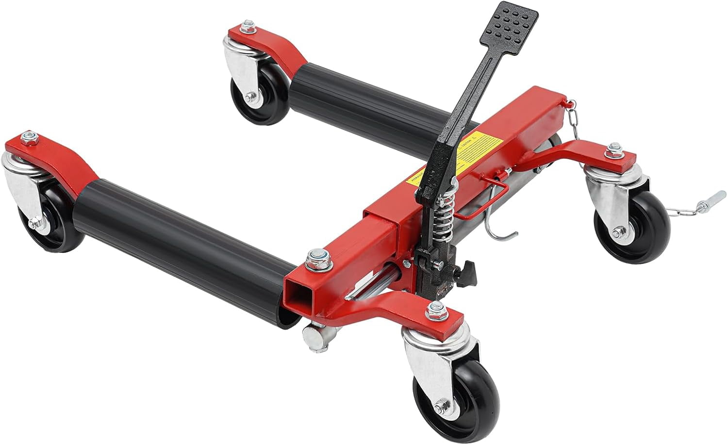 1500-Pound Car Wheel Dolly, 2T Hydraulic Positioning Car Dolly Wheels ...