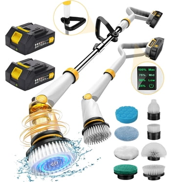 As Seen on TV Scrubtastic Handheld Rechargeable Power Spin Scrubber ...
