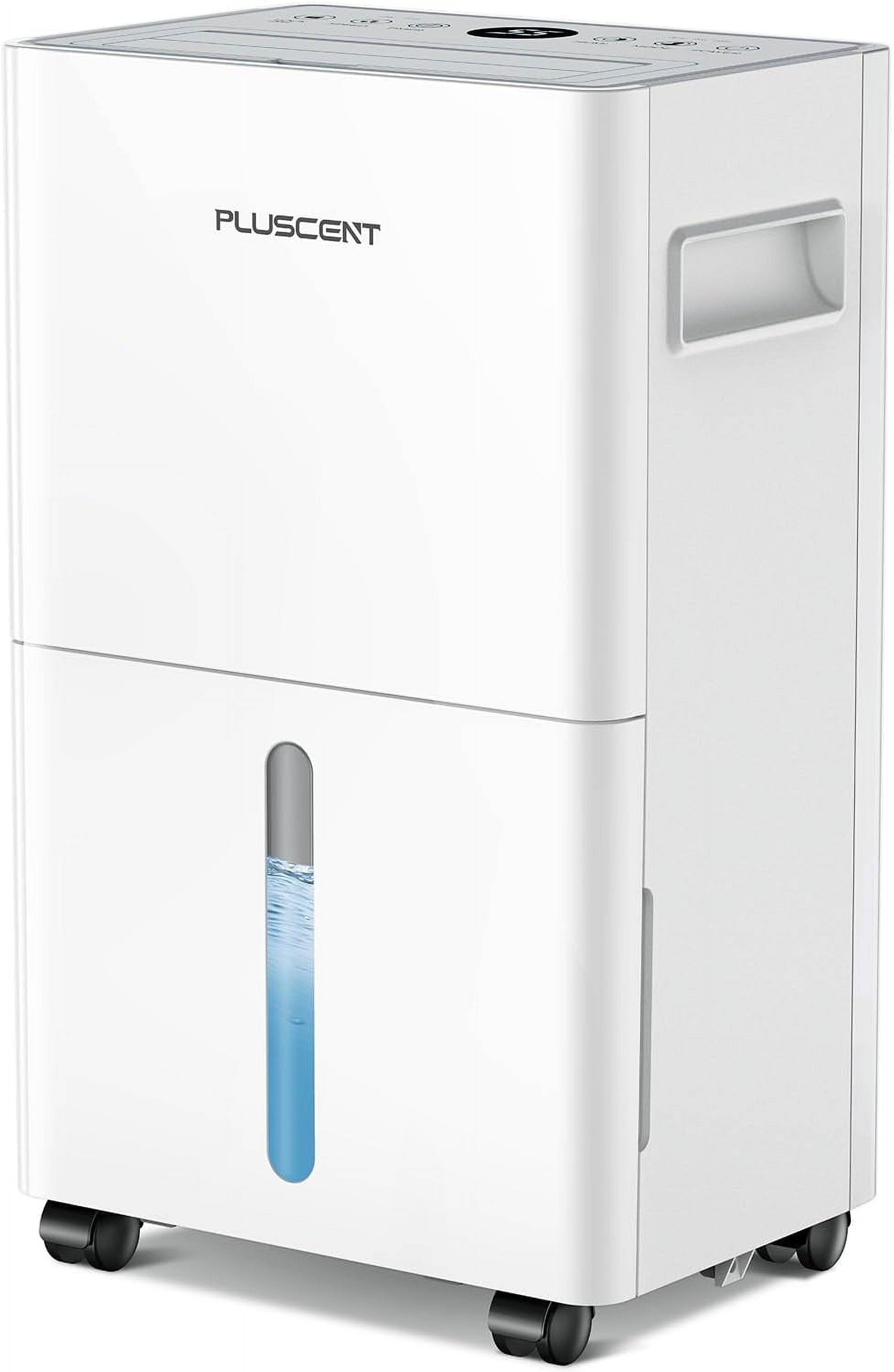 1500 Sq.ft Dehumidifier for Basement, PlUSCENT 21 Pints Quiet ...