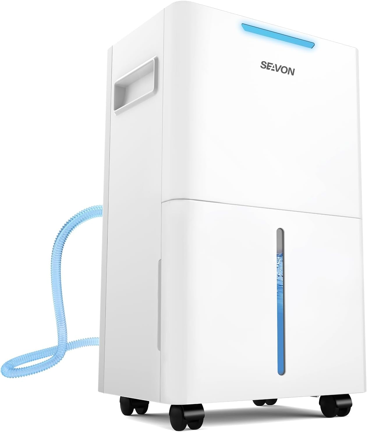 1500 Sq.ft Dehumidifier for Basement, SEAVON 21 Pint Dehumidifiers with ...