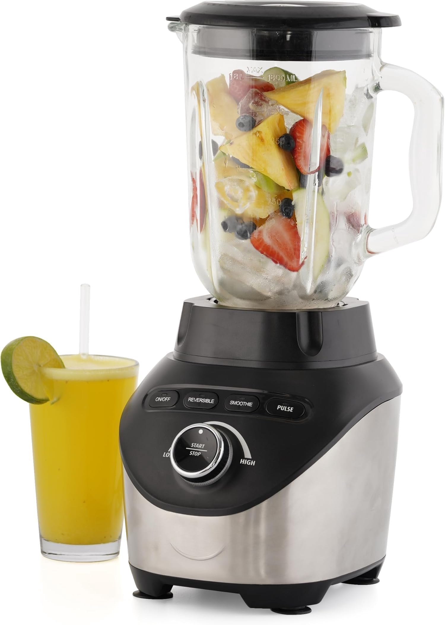 1500 Watt Turbo Elite Max Blender, 71oz - 9-cup / 2.1 Liter Glass ...
