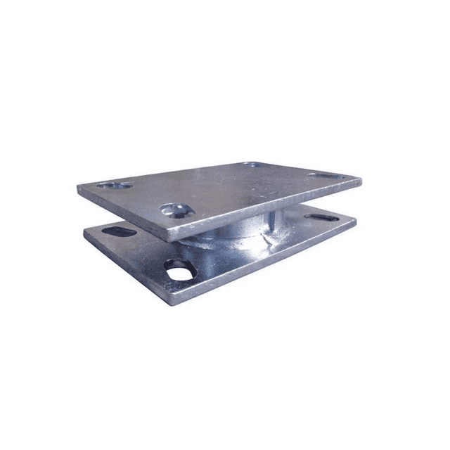 1500 lb. Capacity Steel Turntable Swivel Section 4-1/2" x 6-1/2" Plate ...