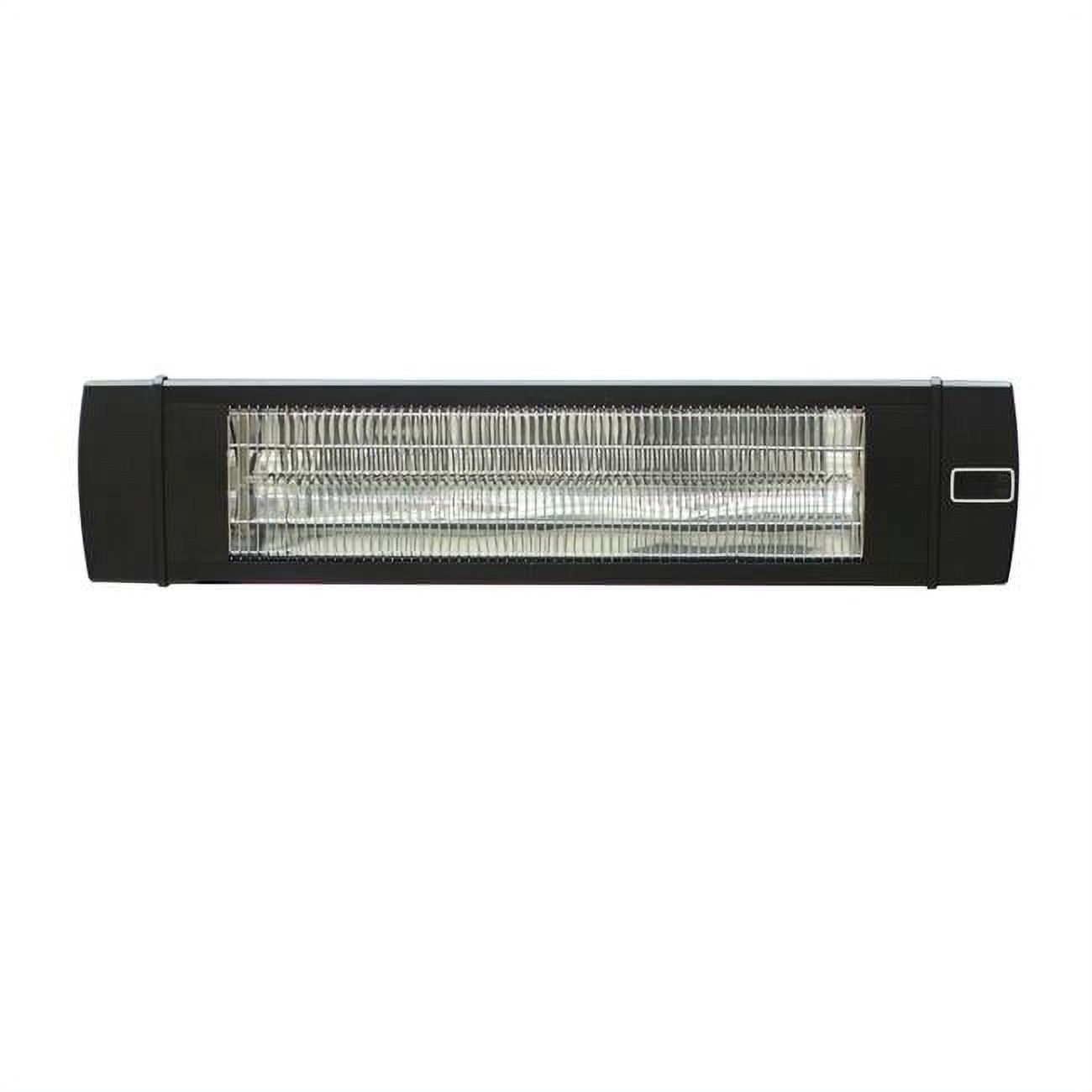 DR-238 1500W Carbon Infrared Heater, Black, for Indoor and Outdoor Use, Suitable for Garage ...