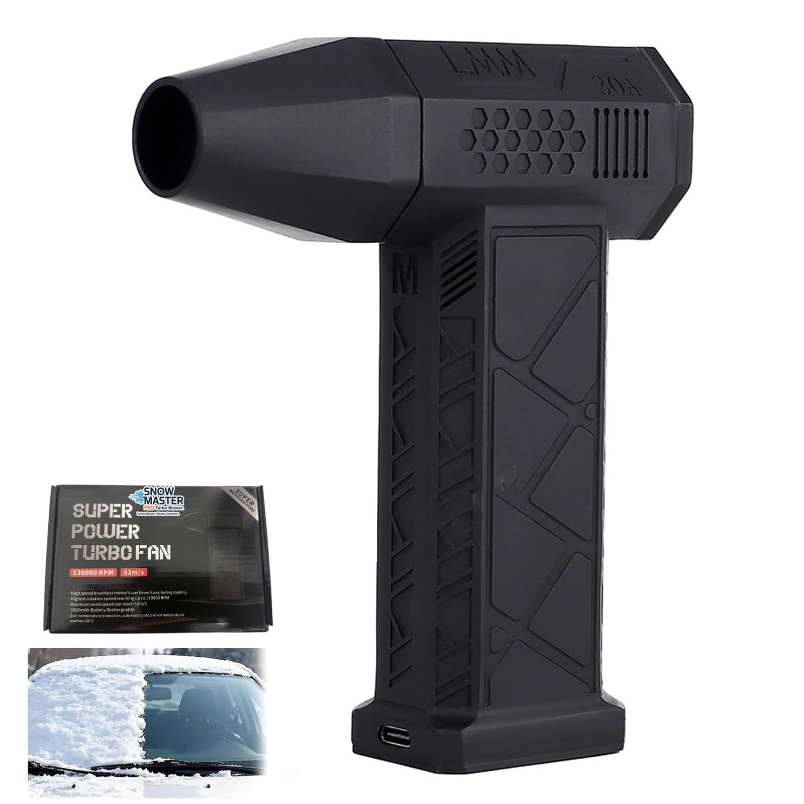 150000Rpm High-Torque Air Duster With 5 Speed Settings And 6000Mah Battery For Cleaning Computer ...