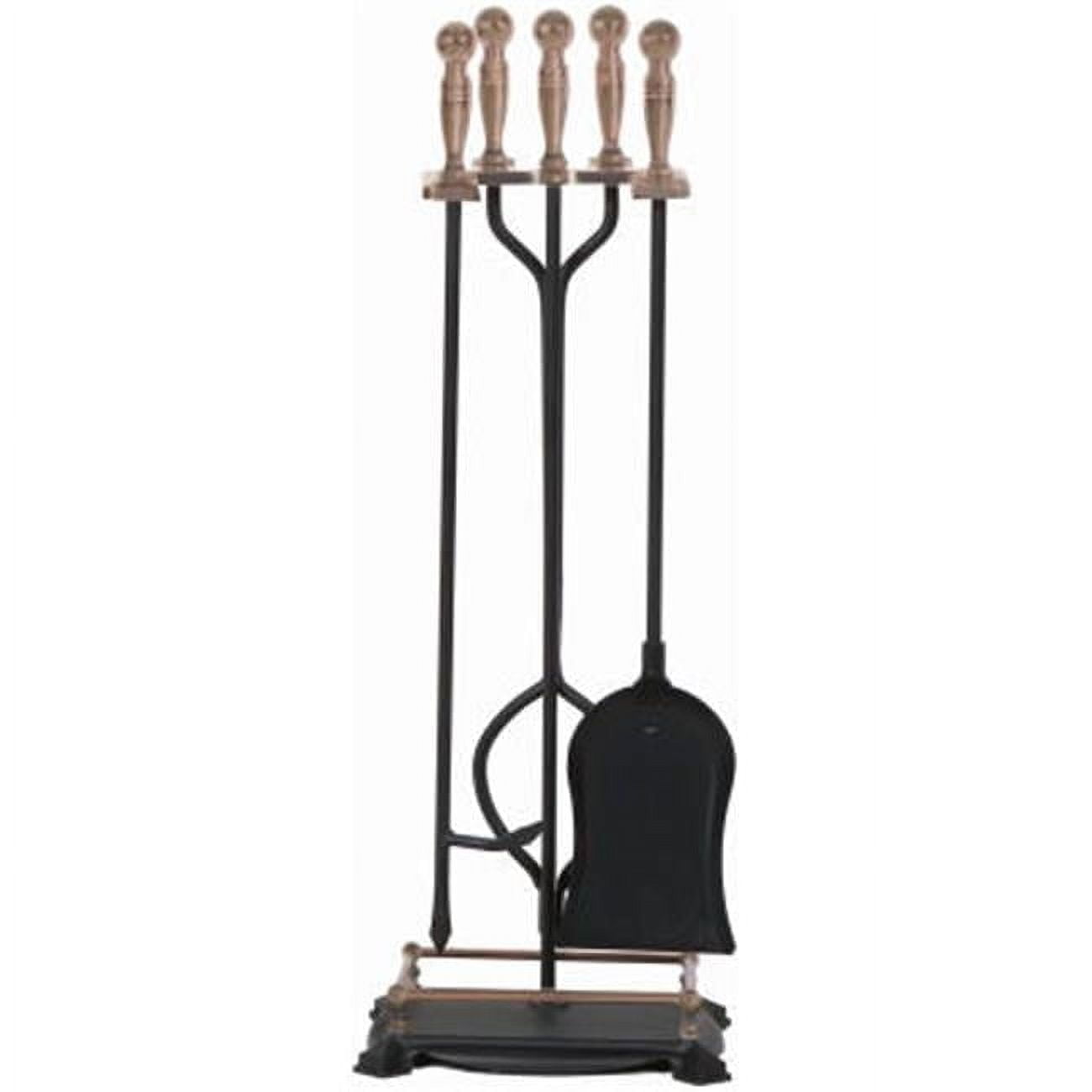 Free Shipping! 15006 Antique Brass Fireplace Tool Set, 5 Piece ...