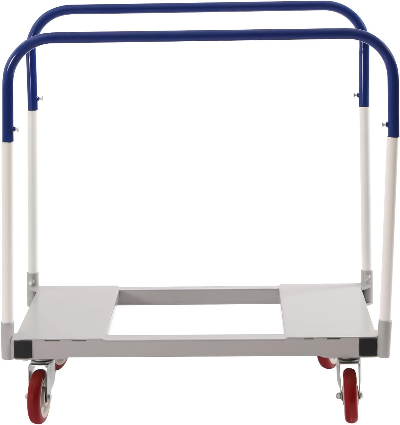 1500Lb Panel Cart Dolly, 5 inch Casters Industrial Heavy Duty Trolley ...