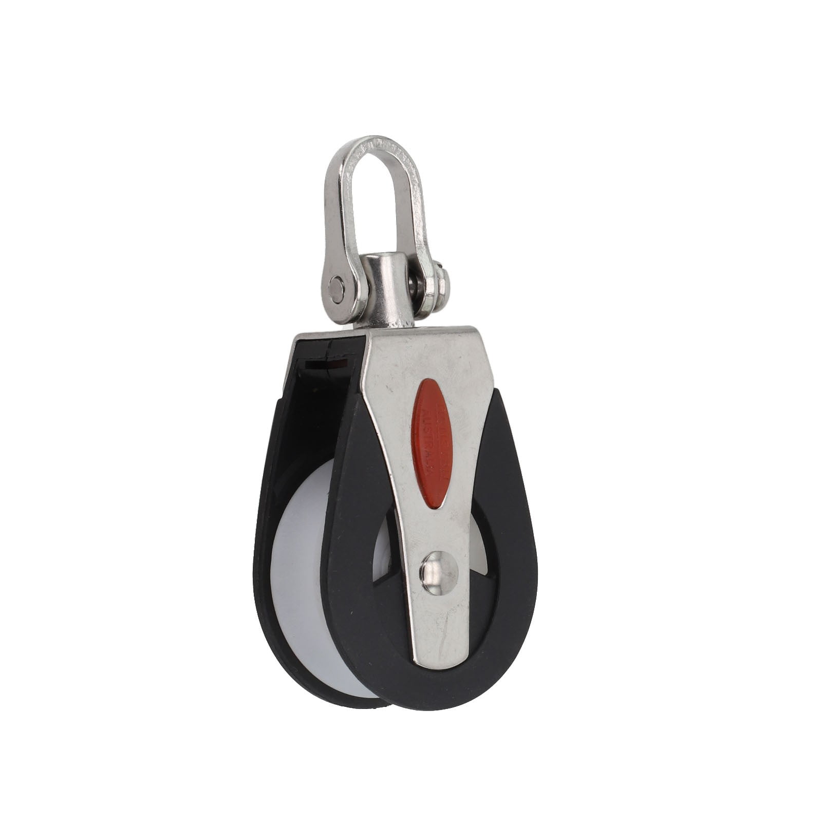 1500Lbs Load Capacity Sheave Block Head Single Pulley Swivel Sailboat ...