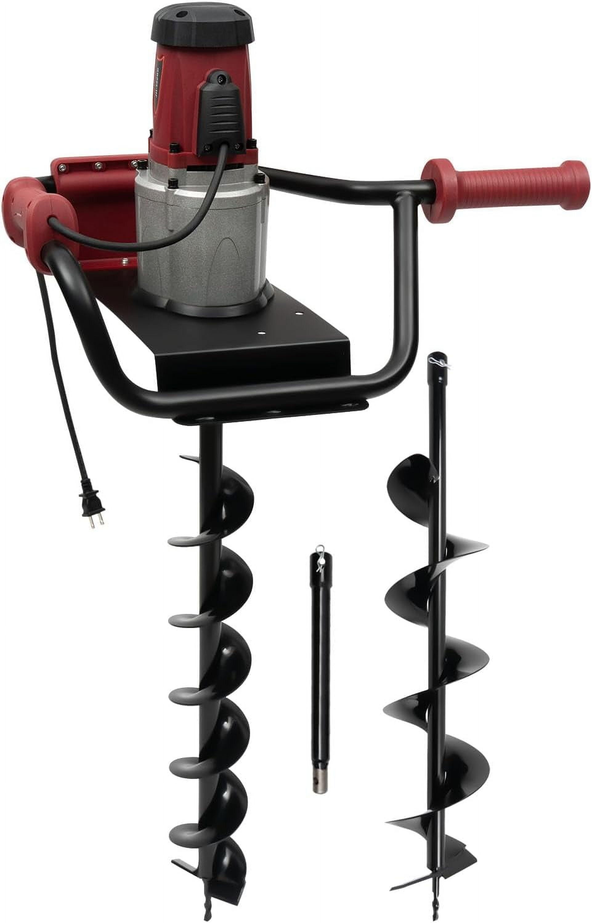 1500W 1.6HP Post Hole Digger, Electric Corded Digger, Powerful Backhole ...