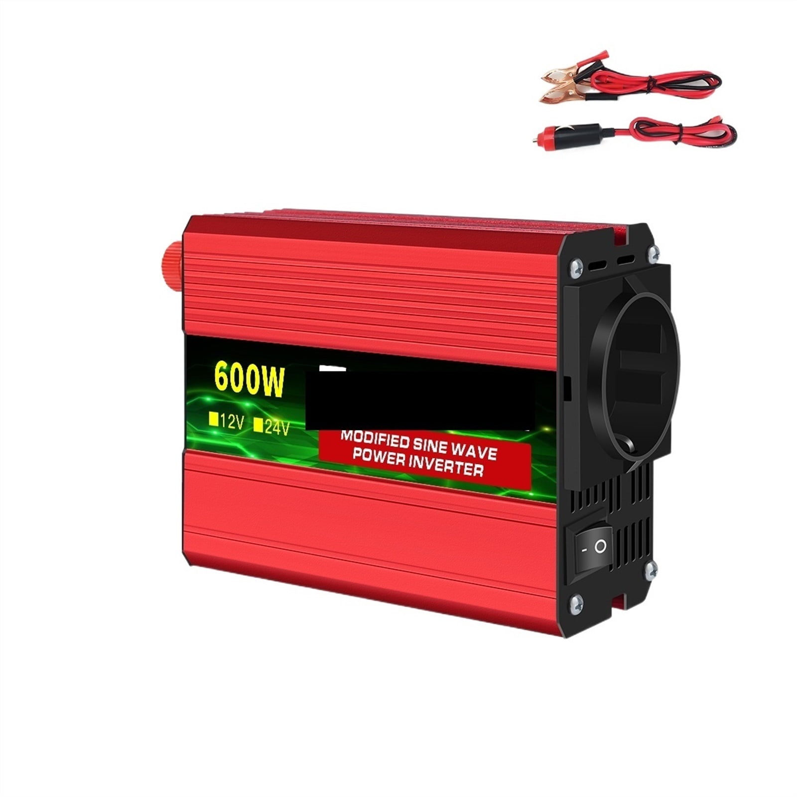 1500W/2000W/2600W DC 12V To AC 220 Portable Car Power Inverter Charger ...