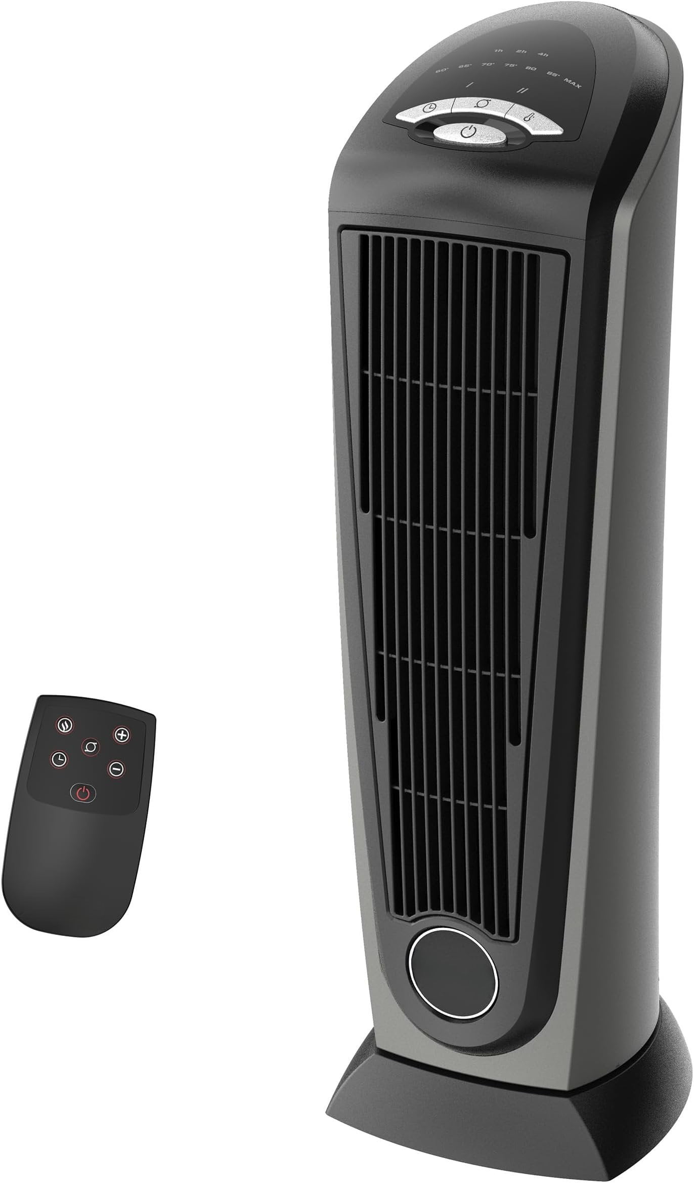 1500W Ceramic Tower Space Heater with Remote, Thermostat, Timer ...