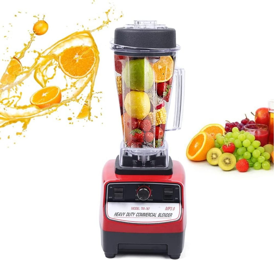 1500W Commercial Blender, Professional Kitchen Juicer Blenders for ...