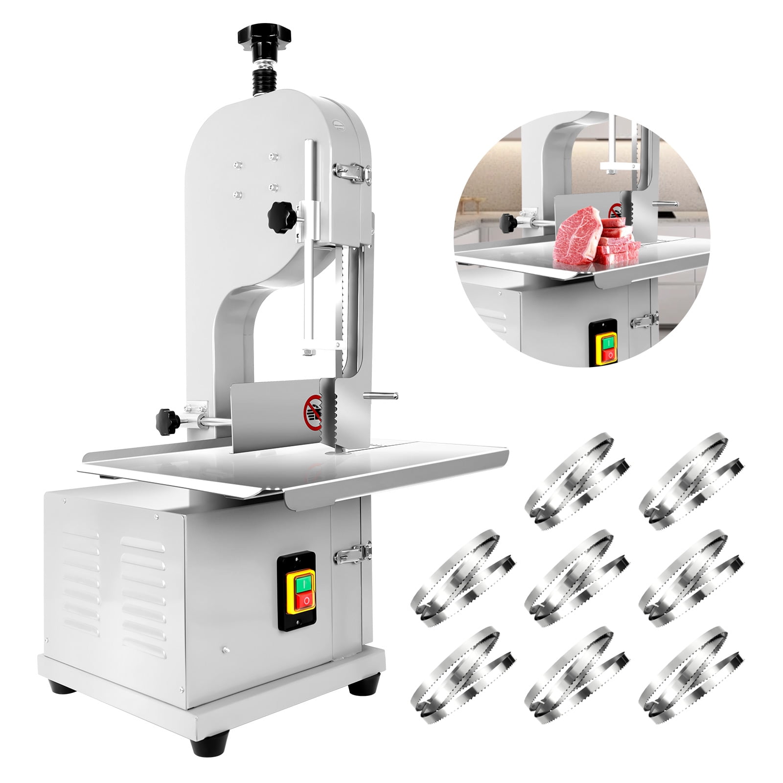 1500W Electric Bone Cutting Machine (8 Blades), 0.04-7.8 Inch Cutting ...