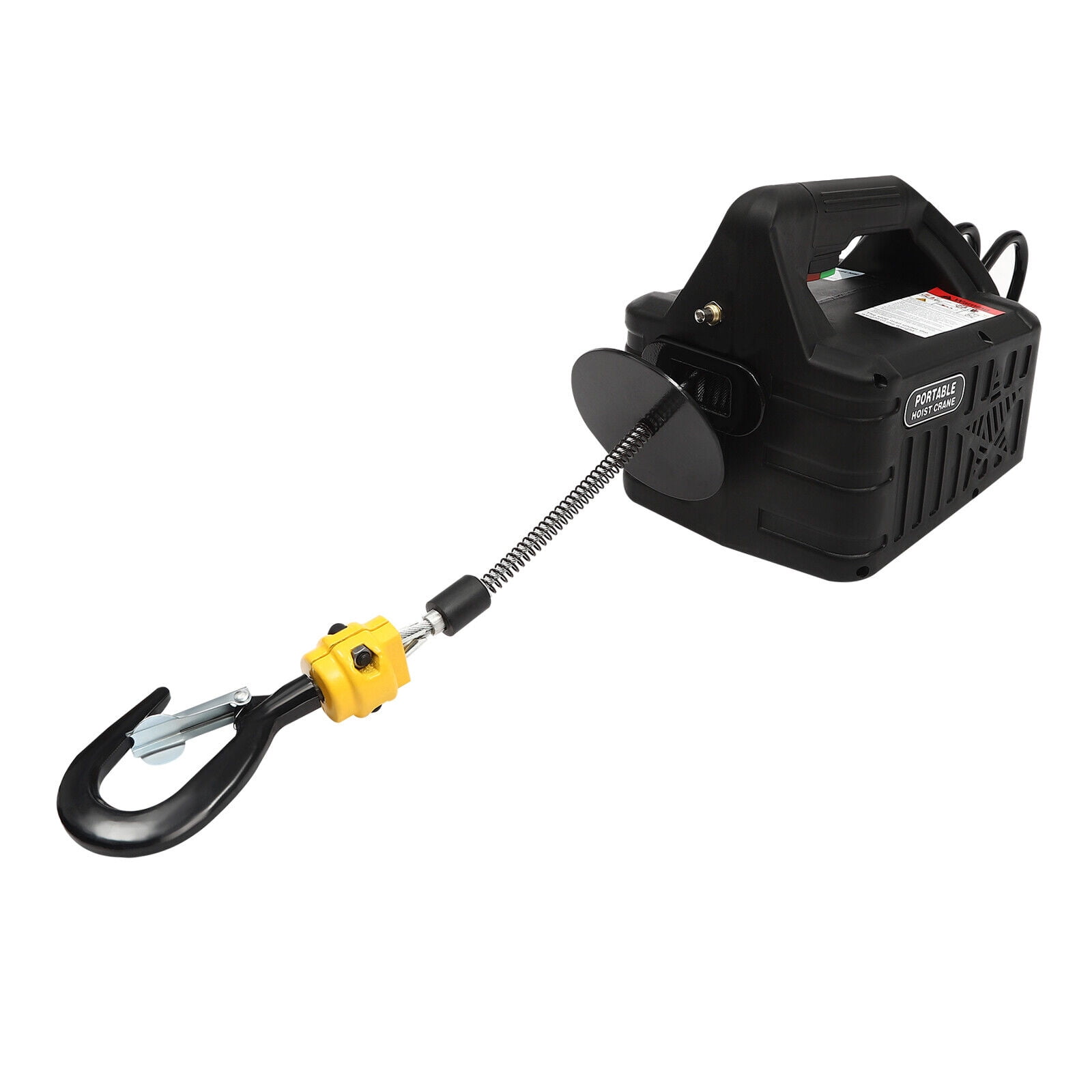 1500W Electric Hoist – 1100 lbs Capacity Remote Control Lift with 7.6m ...