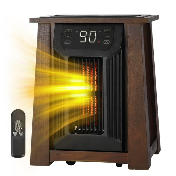 Optimus Heater Infrared Quartz With Remote Control - Walmart.com