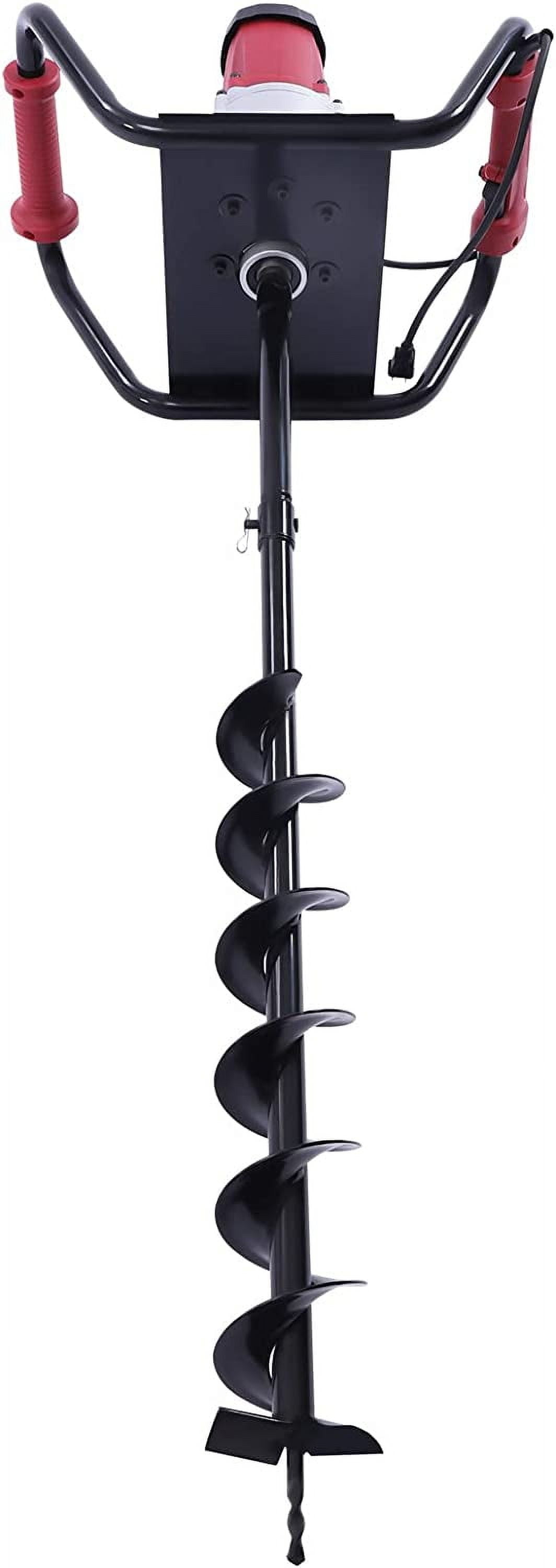 1500W Electric Post Hole Digger,1.6HP 200rpm Adjustable Auger Digging ...