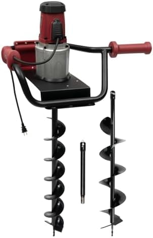 1500W Electric Post Hole Digger, 1.6HP Post Hole Digger Earth Auger ...