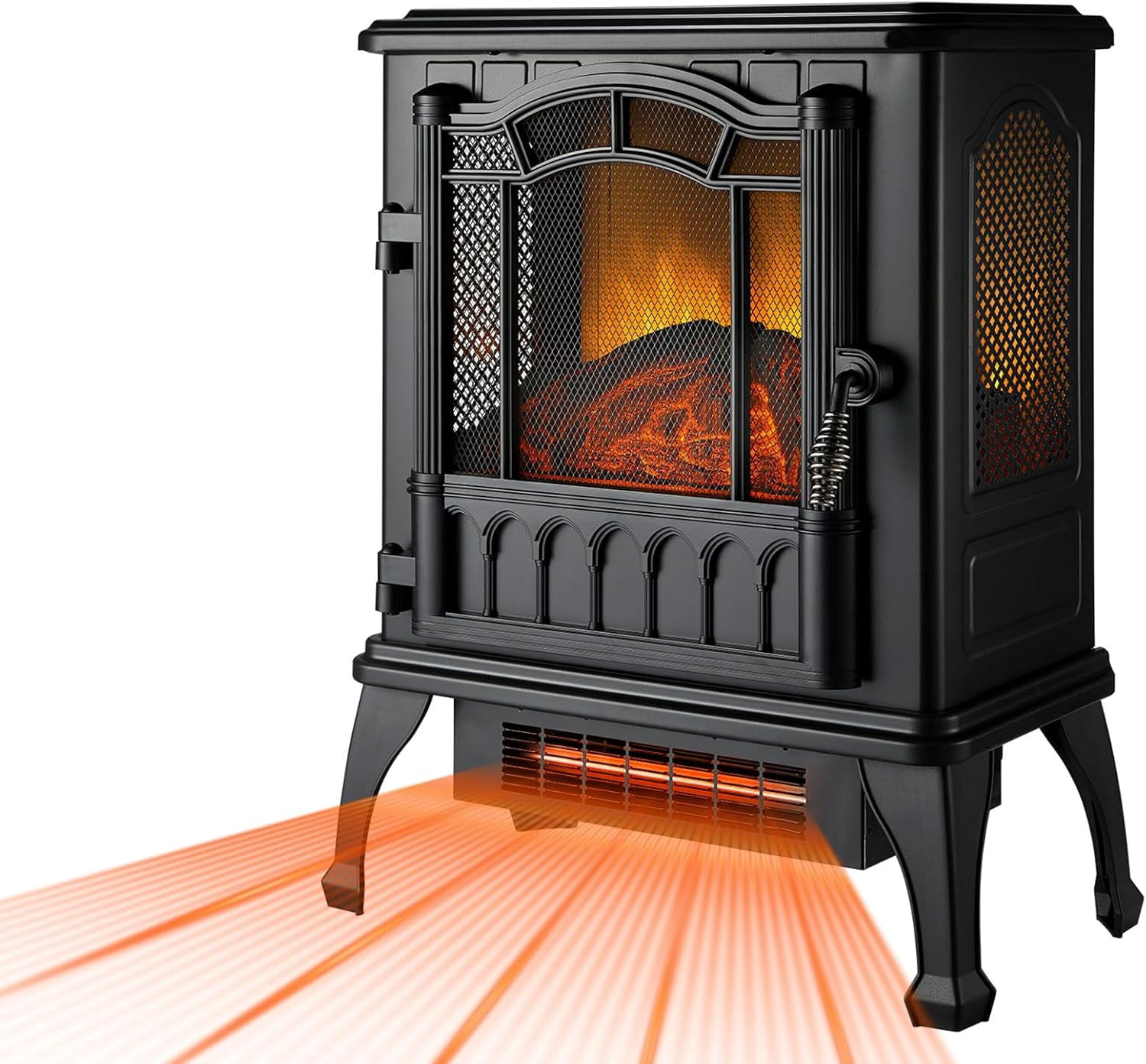 1500W Electric Utility Space Heater BTU 5120 with Thermostat Control ...