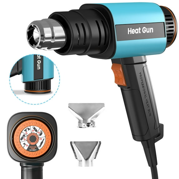 1500W Hot Air Gun with Thawing, Heatsharink Tube, Paint Removal ...