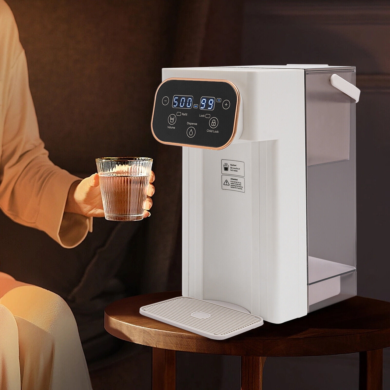 1500W Instant Hot Water Dispenser & Filter Countertop Water Dispenser ...
