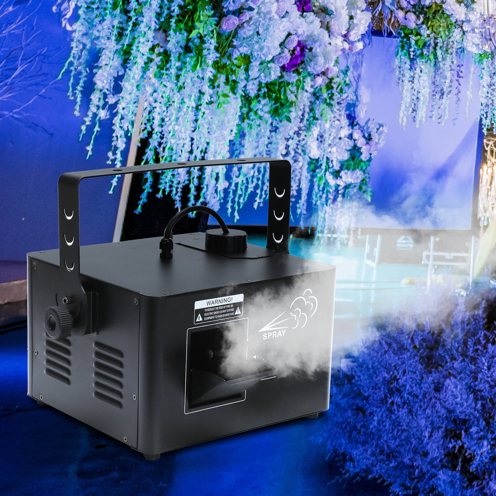 1500W Low Lying Haze Machine Stage Hazer Smoke Theater DMX/Manual ...