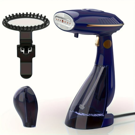 1500W Portable Garment Steamer | 30s Fast Heat Dual Water Tanks | Wet ...