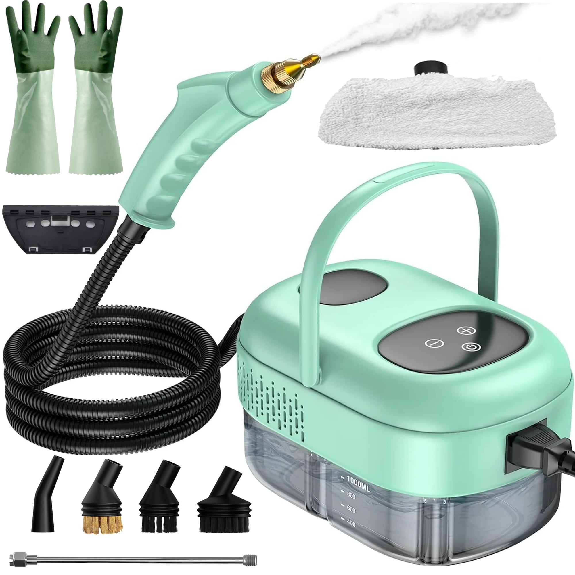 2500W Powerful Steam Mop,Multi-Purpose Steam Cleaner, Best Hand Held ...