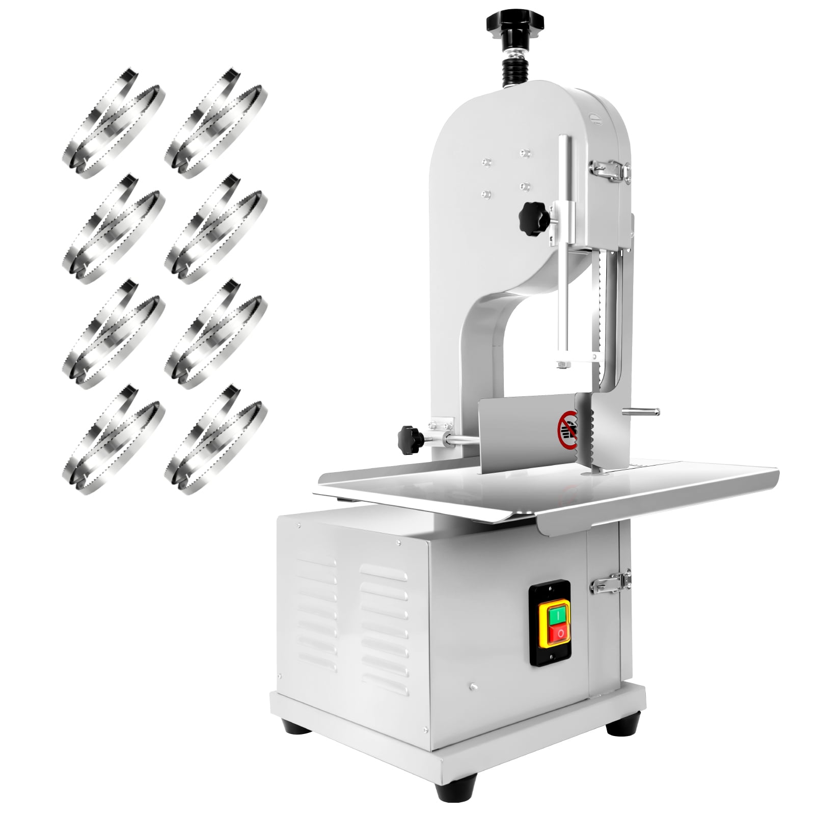 1500W Stainless Steel Tabletop Electric Meat Band Saw, Commercial ...