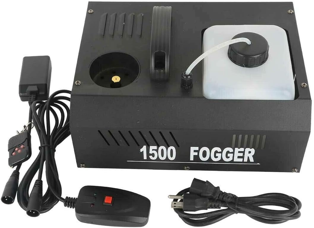 1500W Upspray Stage Fog Smoke Machine Vertical Fogger w/Wire & Remote ...