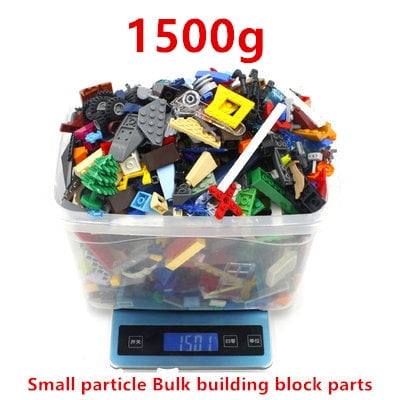 1500g DIY MOC Random Assembly Building Blocks Bulk Basic Parts Classic ...