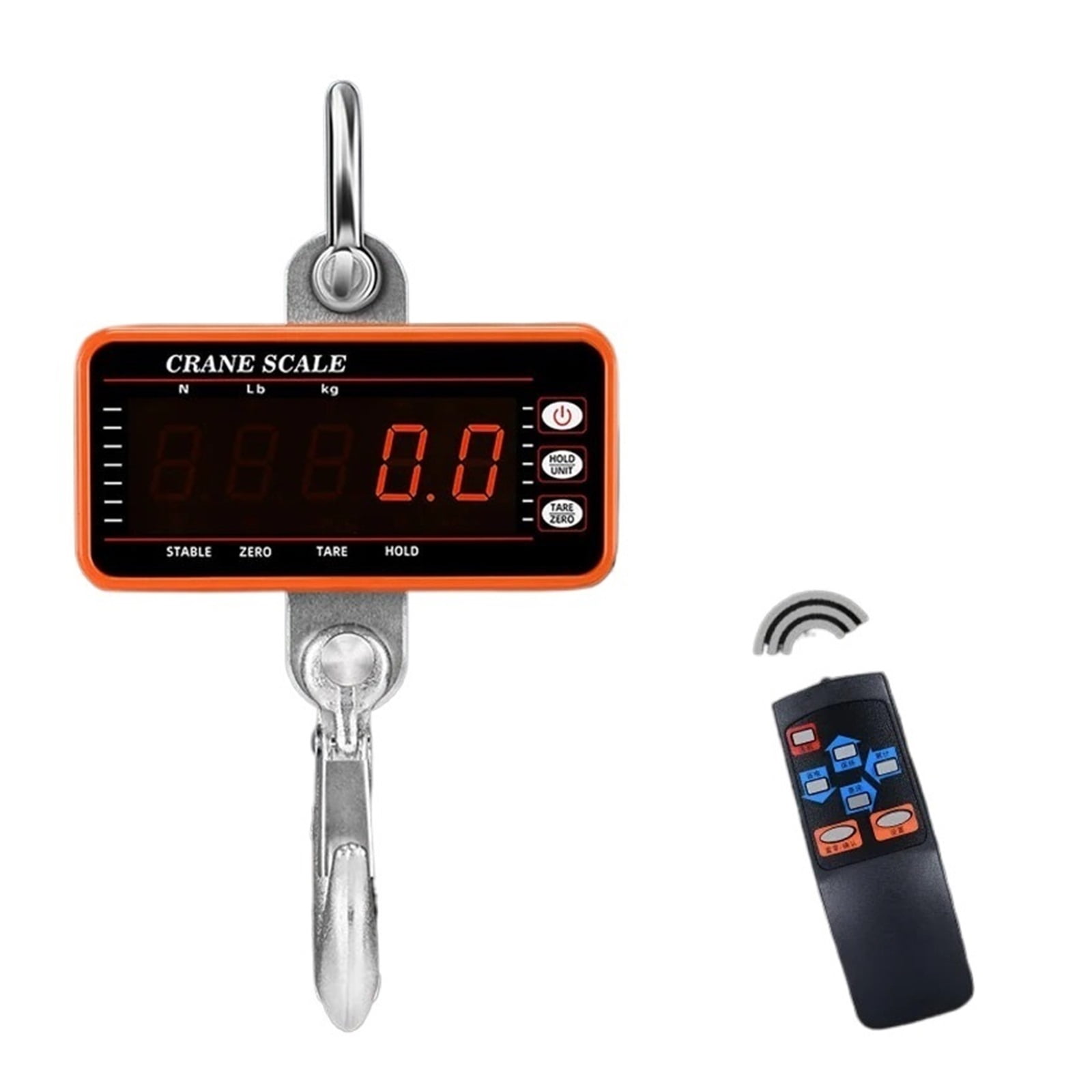 1500kg Digital Hanging Scale With 65ft Remote Control Heavy Duty 1000kg ...