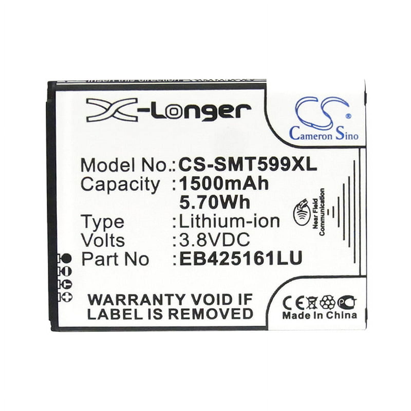 1500mAh EB425161LU Battery for Samsung GT-I8160 Galaxy Trend II Duos ...