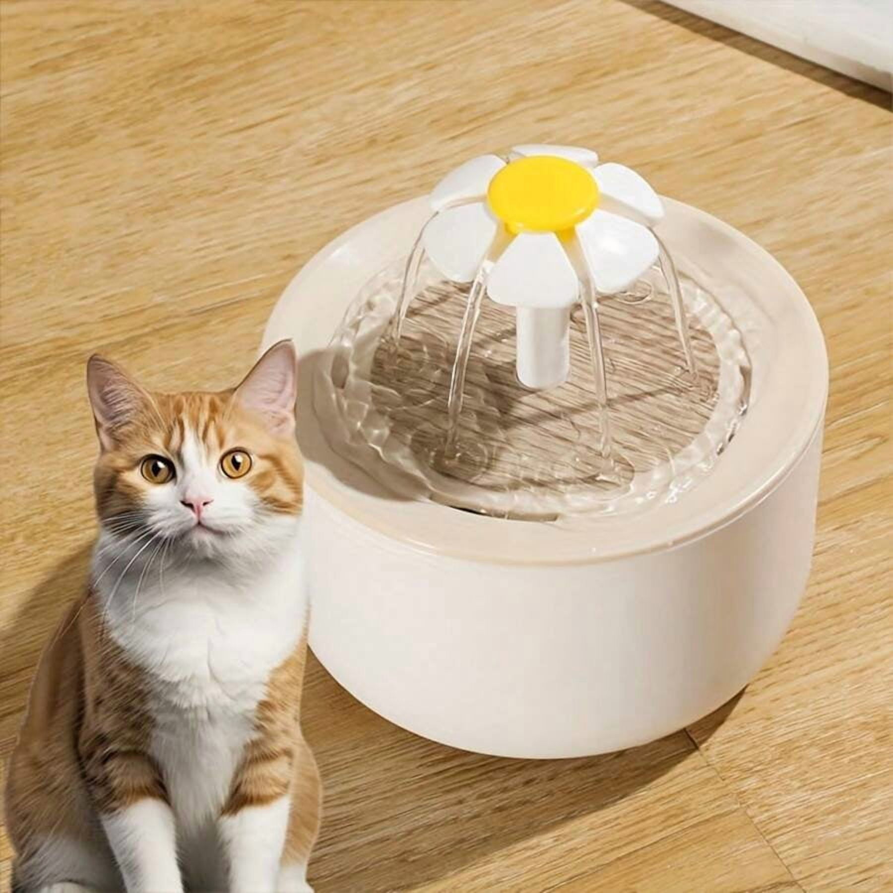 1500ml/50.72oz Automatic Cat Water Dispenser, With Circulation Filter ...