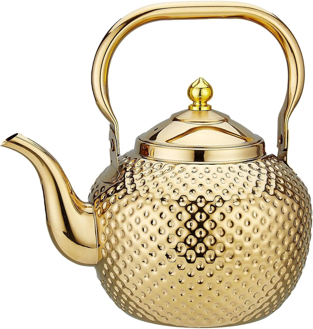 1500ml teapot with Infuser stainless steel Water Boilers lifting handle ...