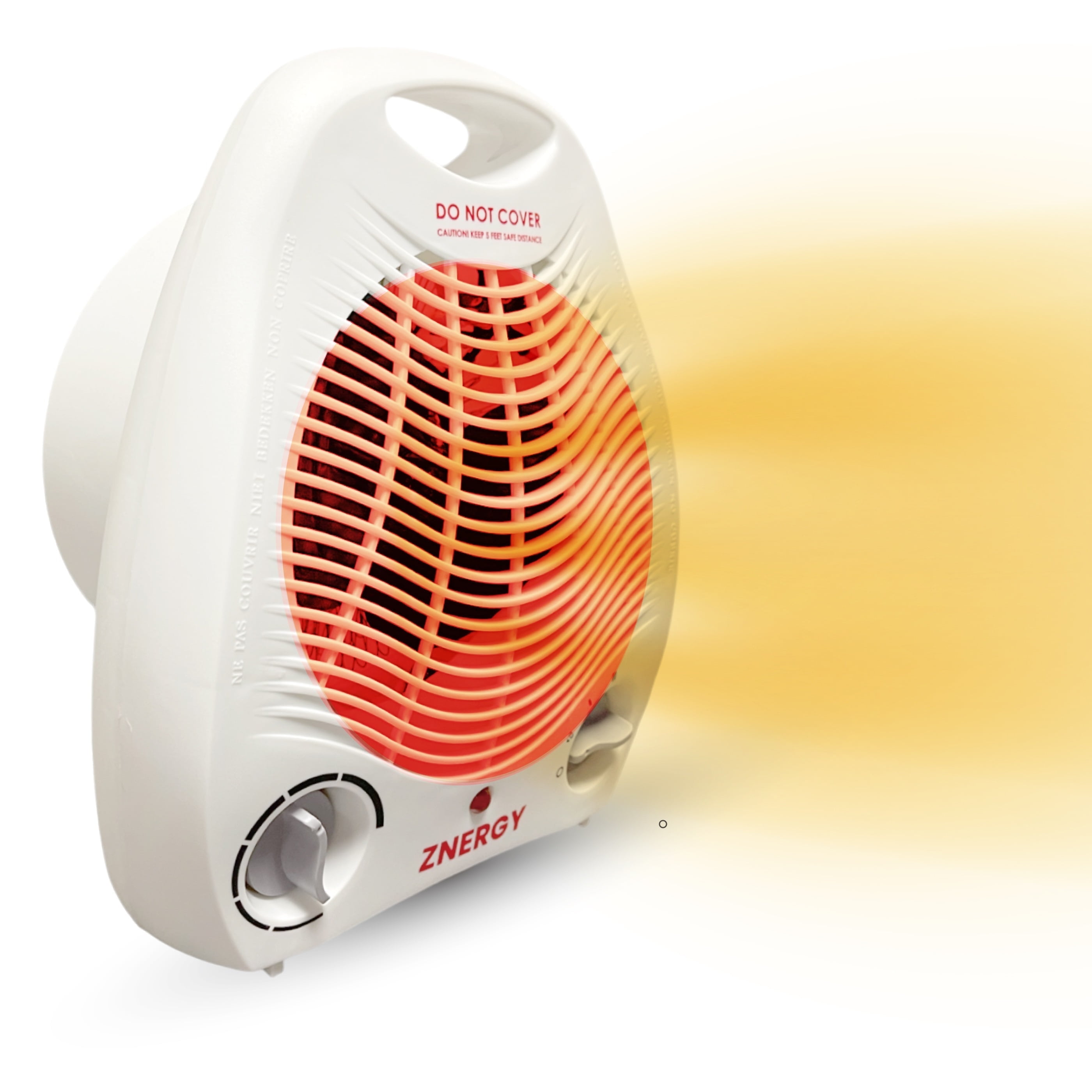 1500w Electric Fan Heater with 3 Heat Settings, Speed, Overheating ...