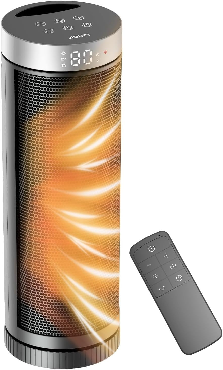 1500w Electric Space Heater for Indoor Use with Thermostat, Oscillation ...