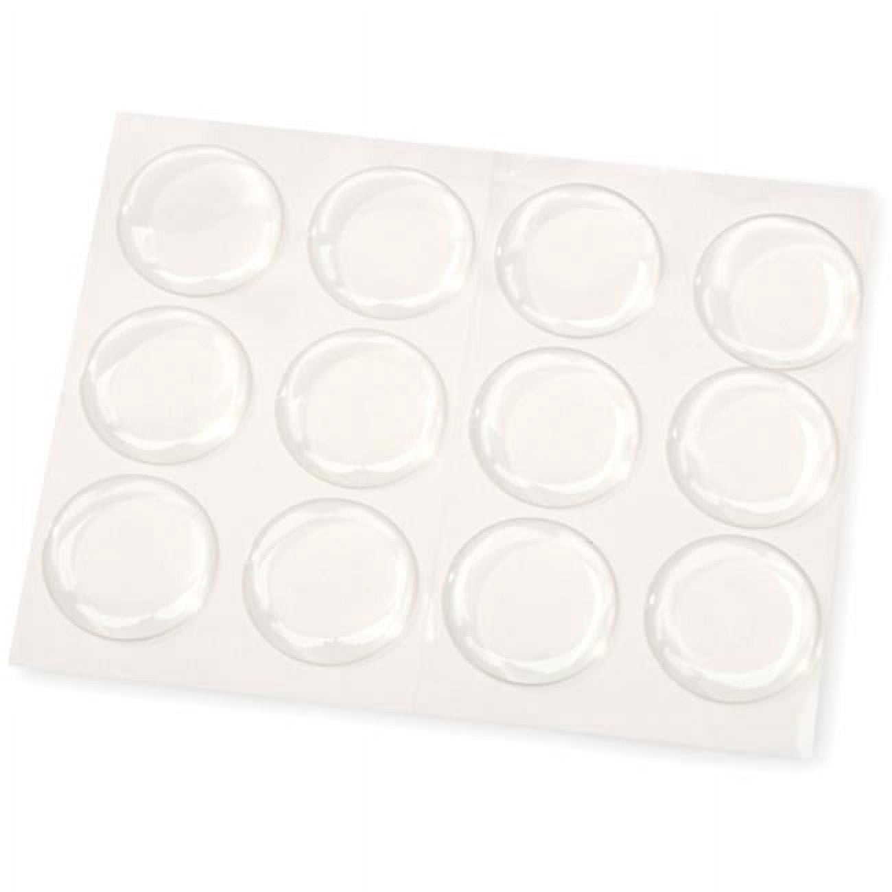 150325 Clear Epoxy Domes 1 in. 12-Pkg-Round - Walmart.com