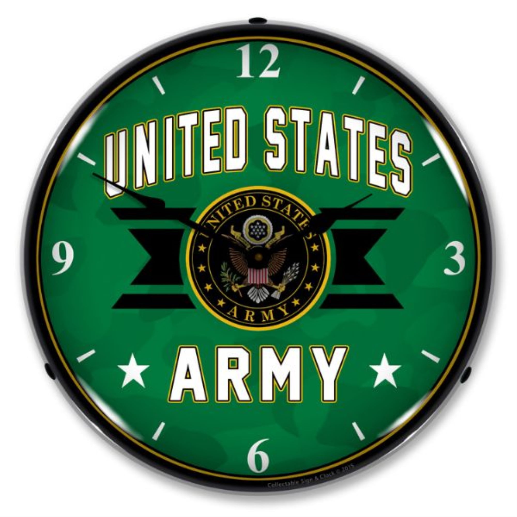 1503586 United States Army clock - Made in USA - Walmart.com