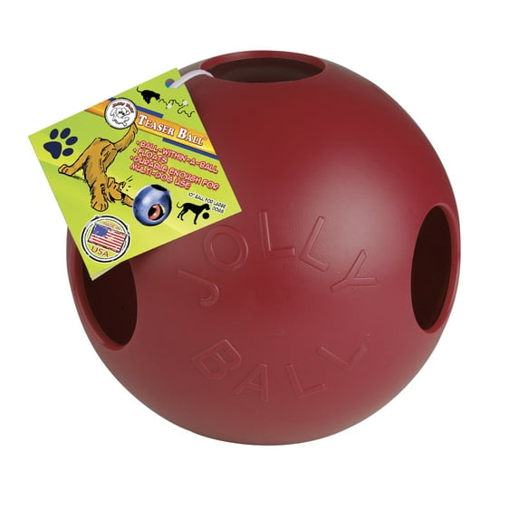 150414 Teaser Ball, 10", Red - Walmart.com