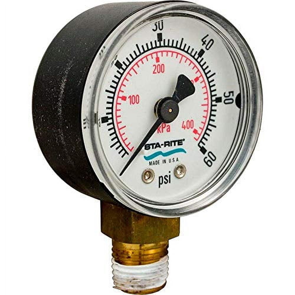 15060-0000T Pressure Gauge Replacement Pool/Spa , Cleaners and Valve ...